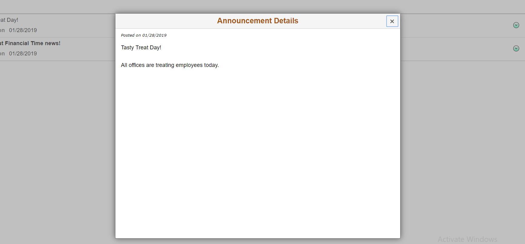PeopleSoft Image 29 – Notification Tile – PeopleSoft Tricks and Tips